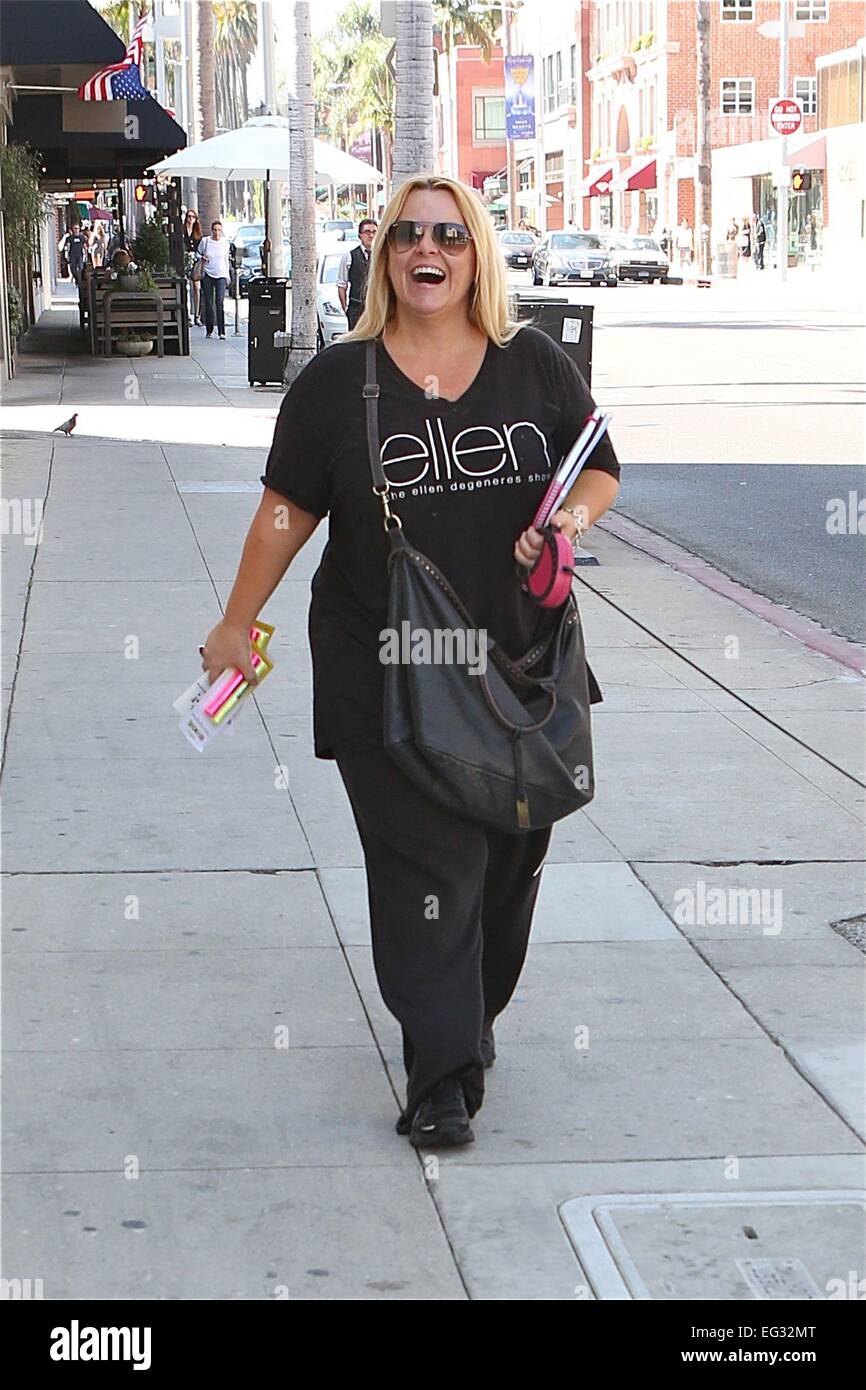 Australian actress Ajay Rochester seen leaving a Beverly Hills ...