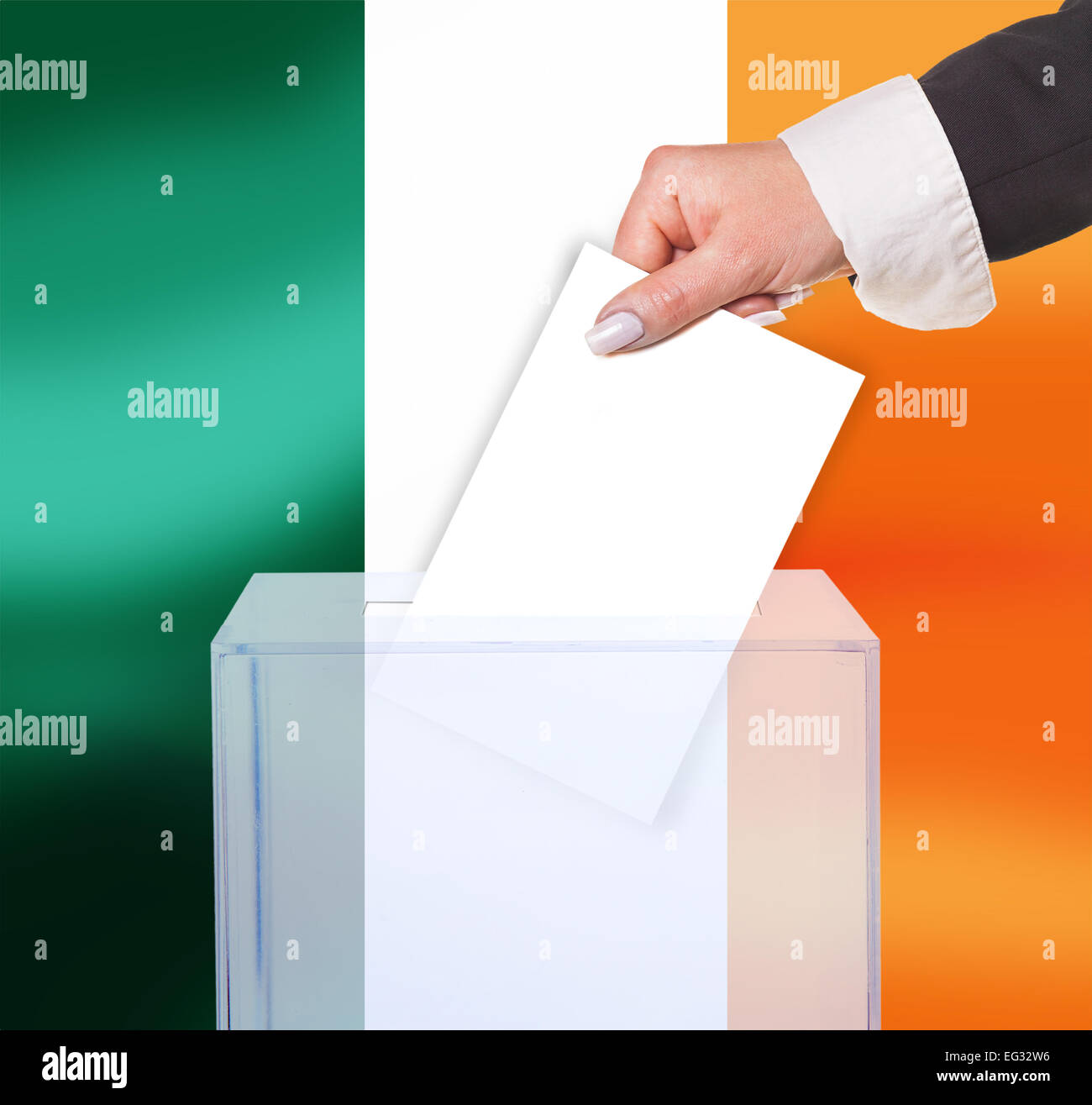 Ballot box ireland election hi-res stock photography and images - Alamy