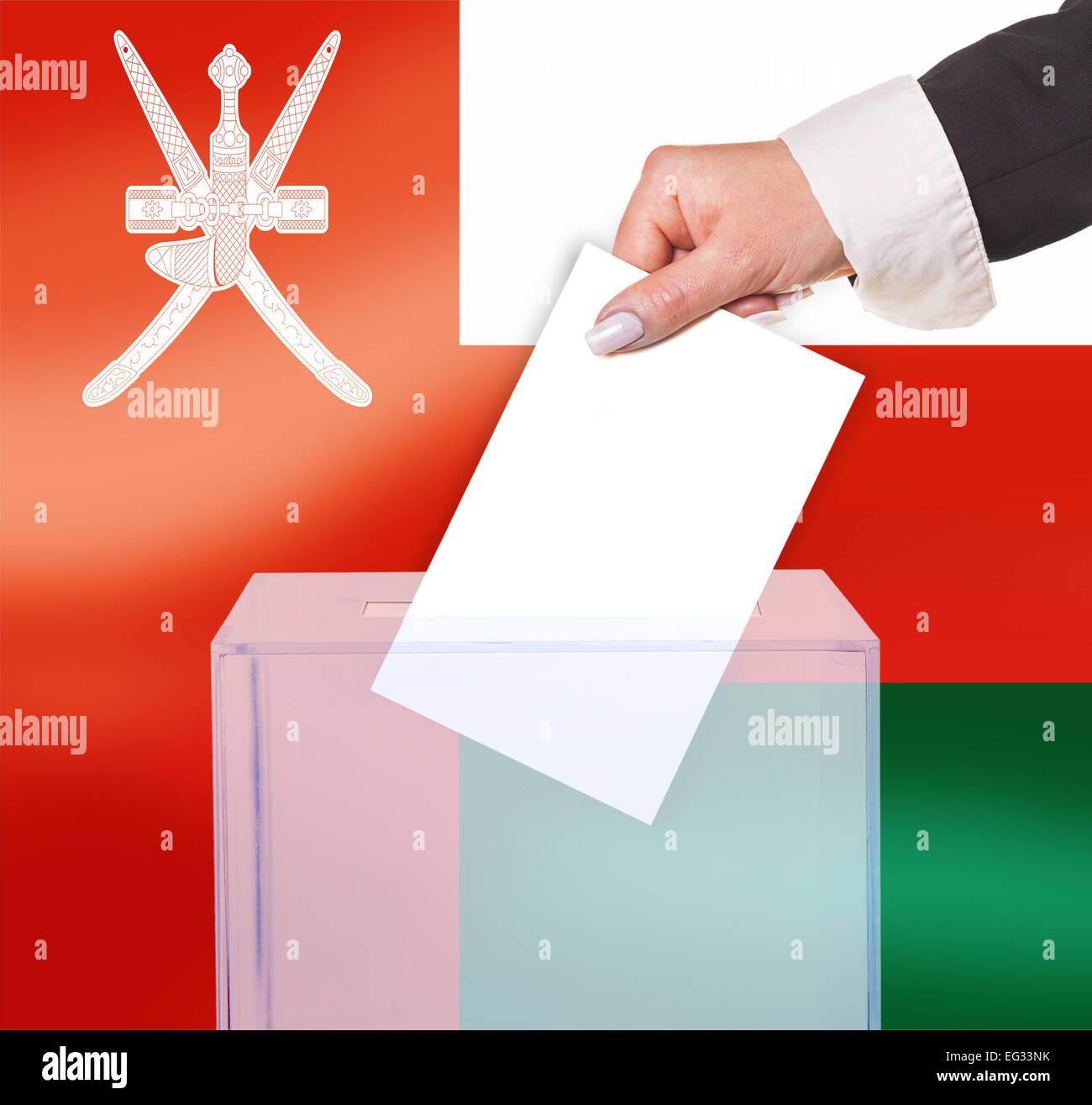 Flag oman hi-res stock photography and images - Alamy