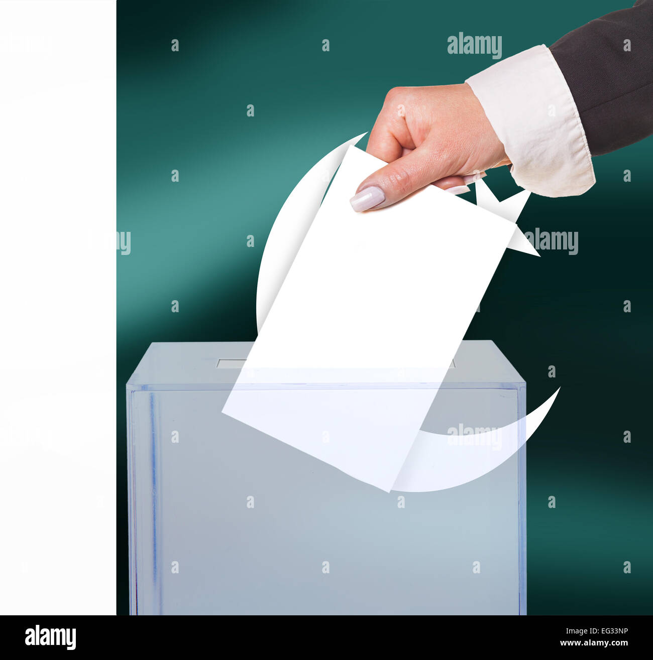 Election box pakistan hi-res stock photography and images - Alamy