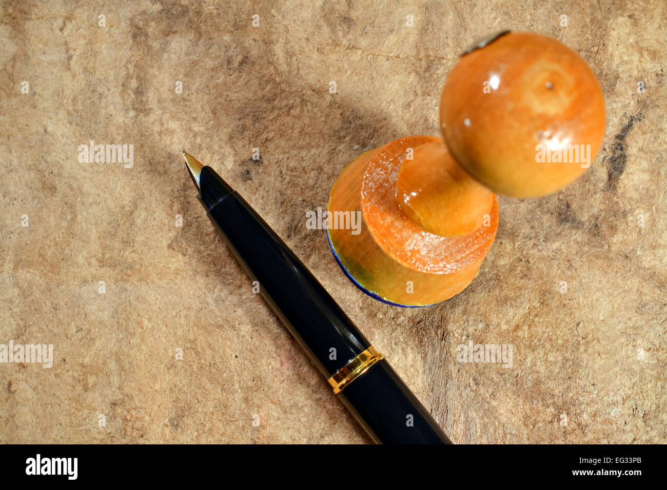 Empty rubber stamp hi-res stock photography and images - Alamy