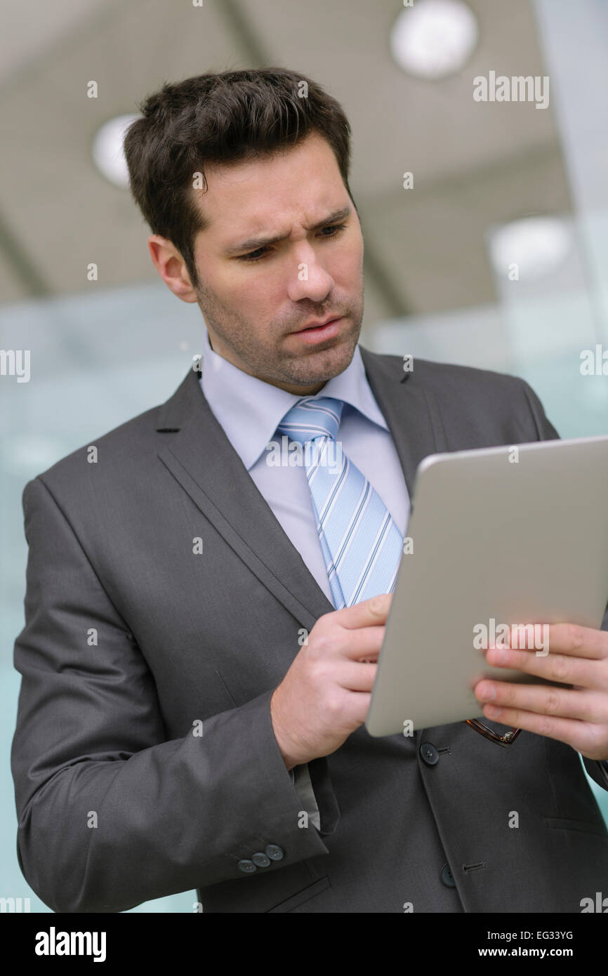 Portrait of a businessman Stock Photo - Alamy