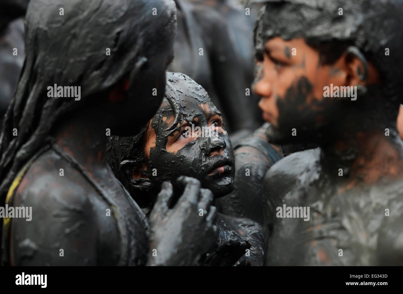 Rio de Janeiro, Brazil. 14th Feb, 2015. The traditional carnival group ...