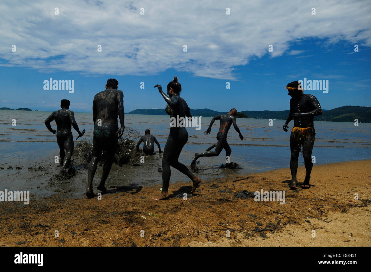 Rio de Janeiro, Brazil. 14th Feb, 2015. The traditional carnival group ...