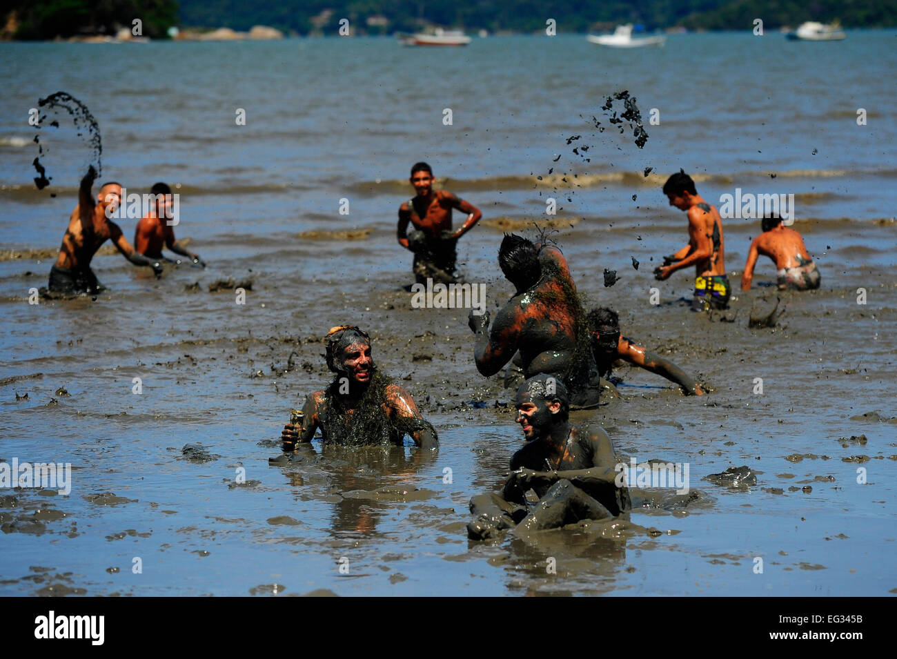 Rio de Janeiro, Brazil. 14th Feb, 2015. The traditional carnival group ...