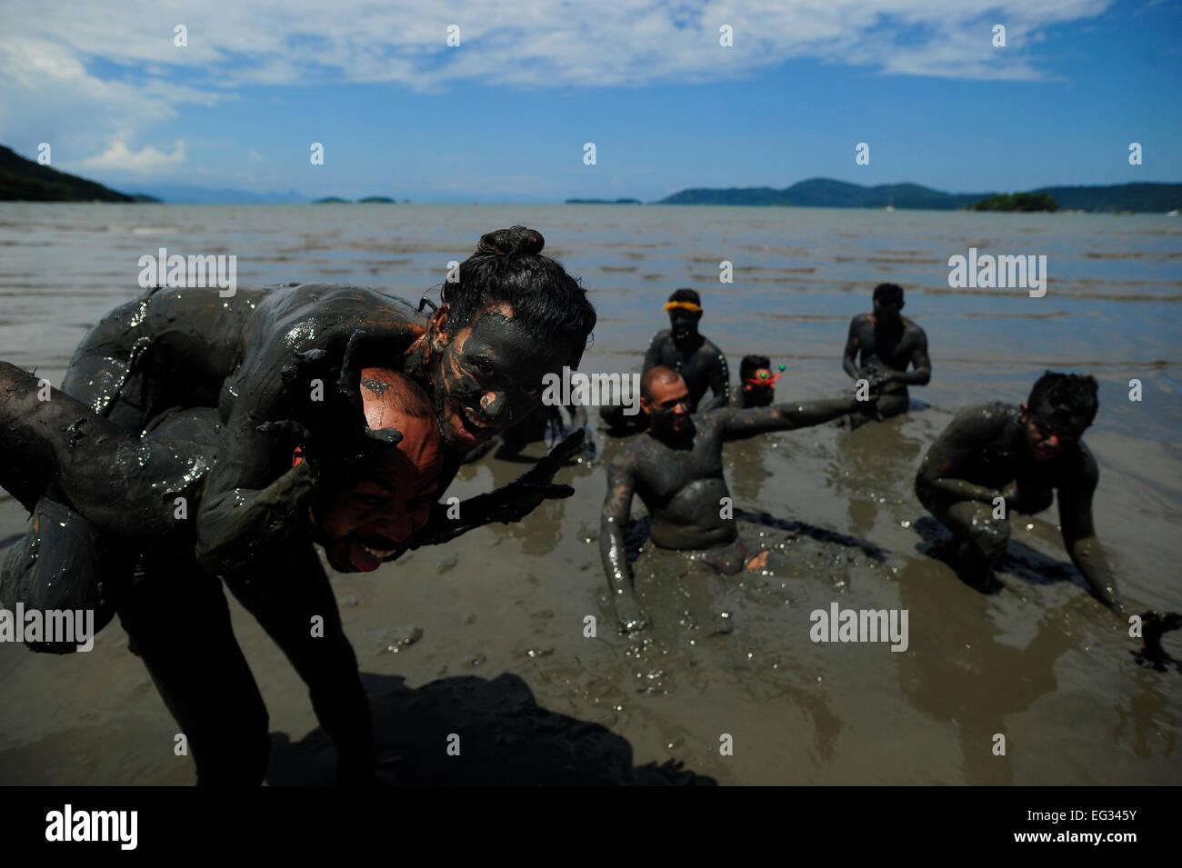 Rio de Janeiro, Brazil. 14th Feb, 2015. The traditional carnival group ...