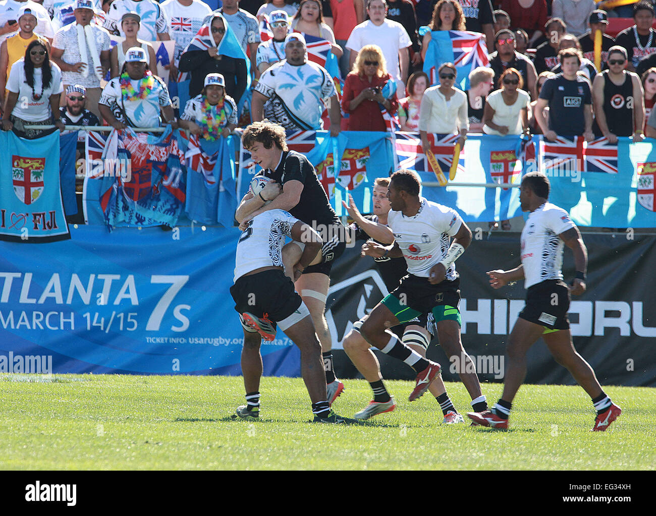 Las Vegas, Nevada, USA. 14th Feb, 2015. New Zealand Joe Webber gets ...