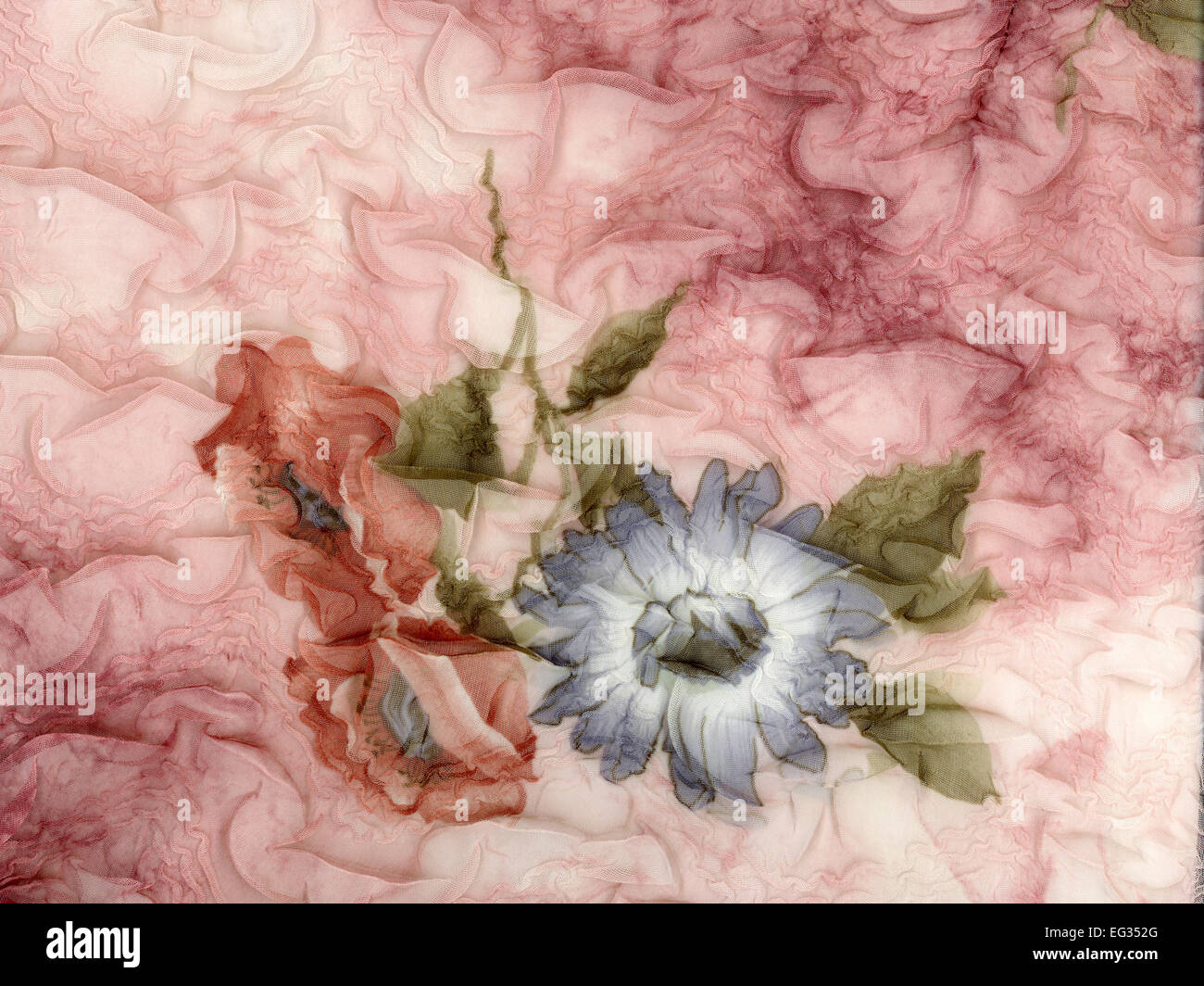 Texture of pinky cloth folded Stock Photo - Alamy