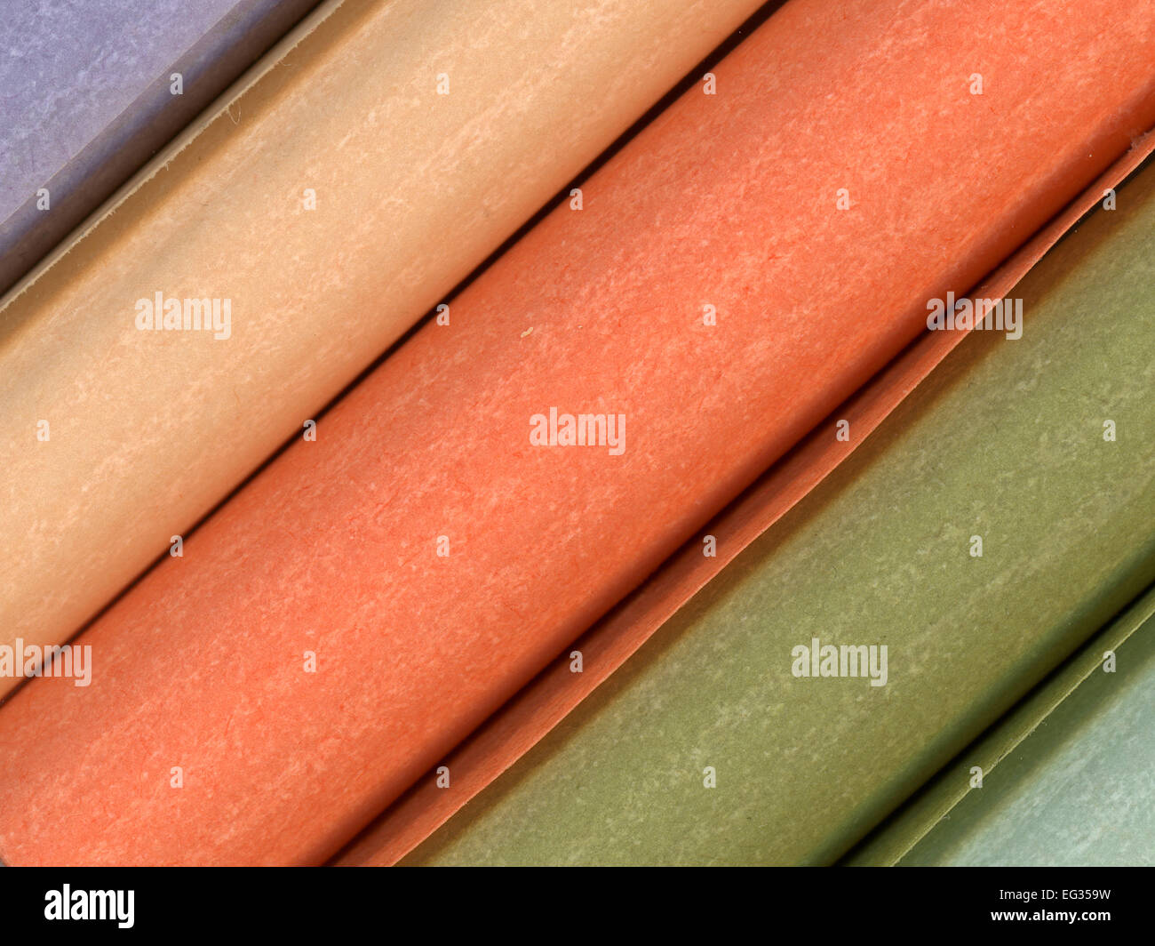 Close up pink rolled paper hi-res stock photography and images - Alamy