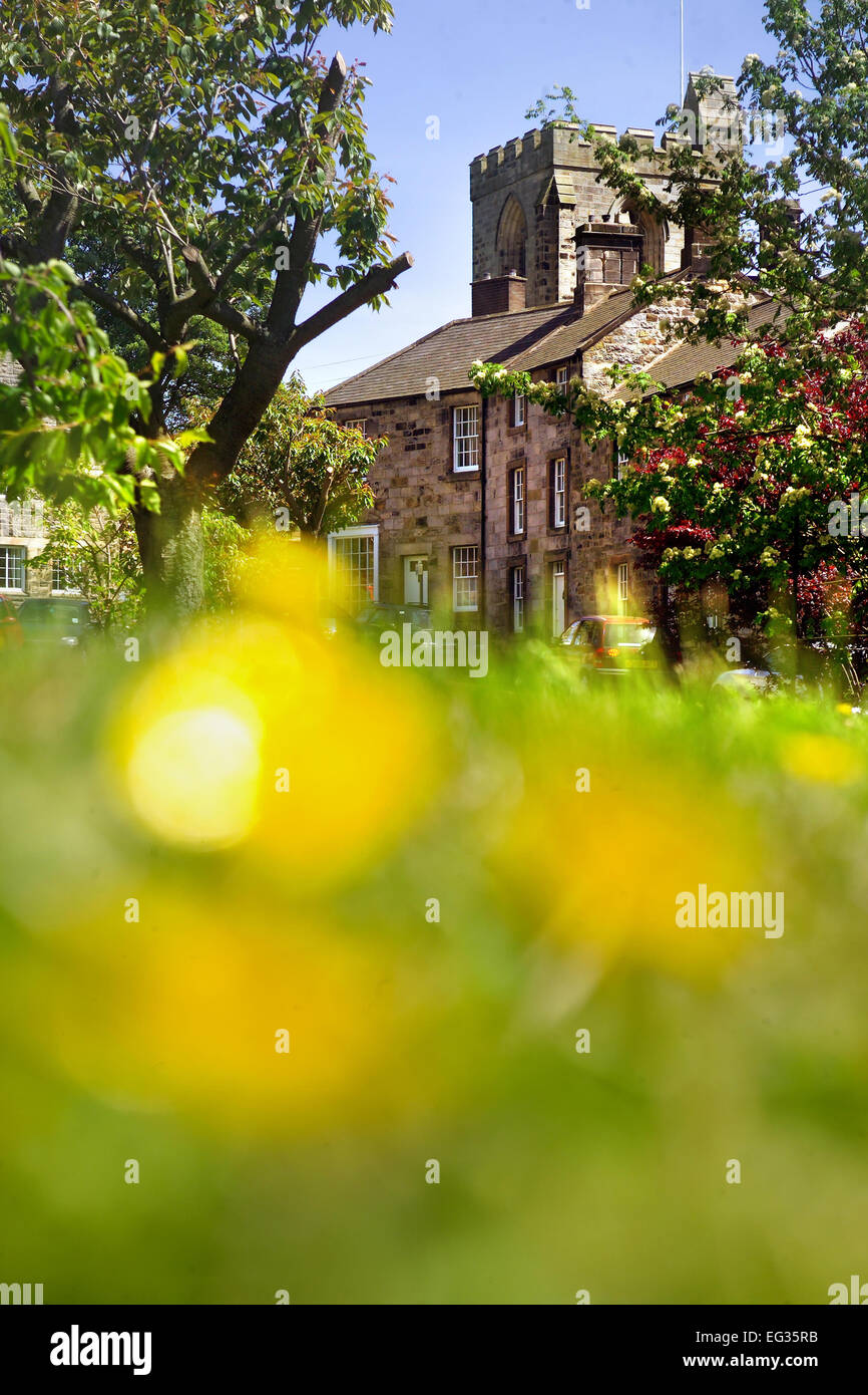 Northumberland rothbury village hi-res stock photography and images - Alamy