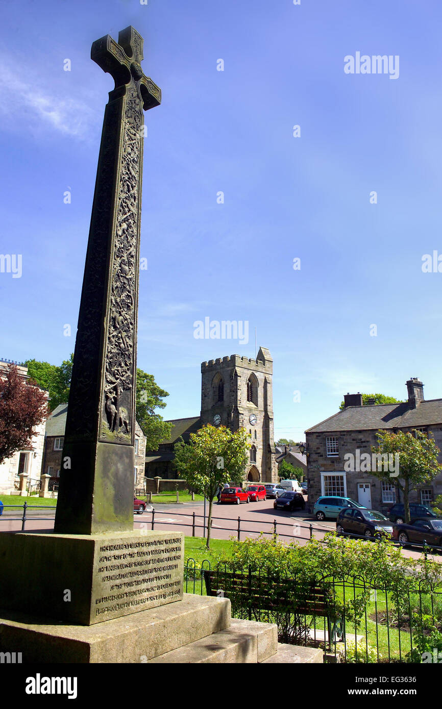 The Armstrong Cross, Rothbury, Northumberland Stock Photo - Alamy