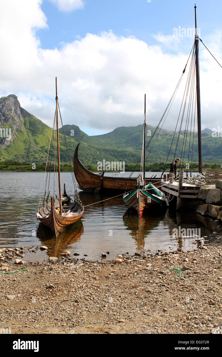 Viking ships hi-res stock photography and images - Alamy