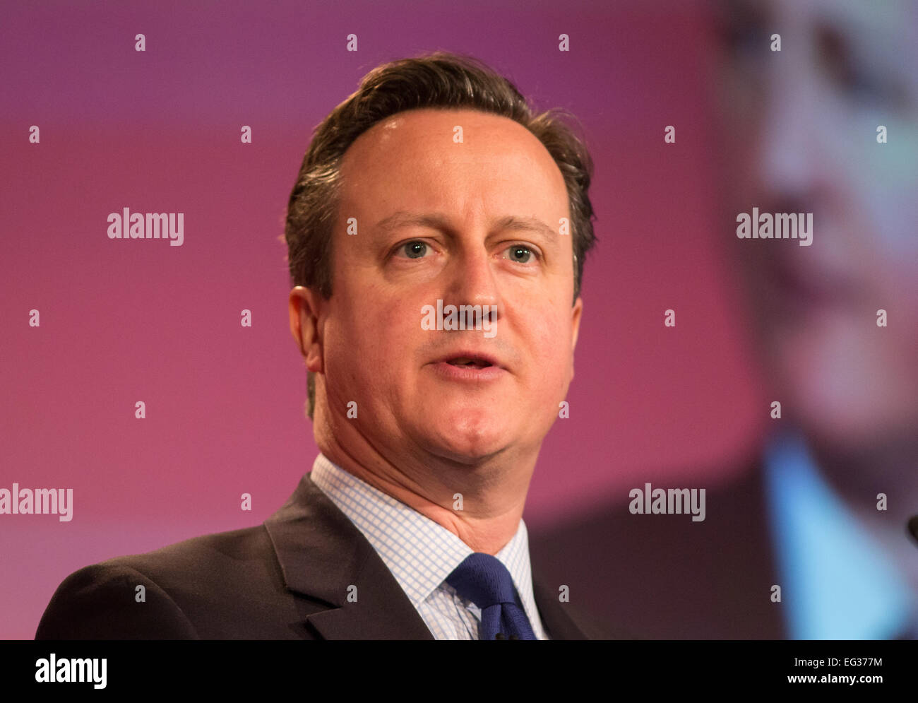 David Cameron addresses the British Chambers of Commerce conference in ...