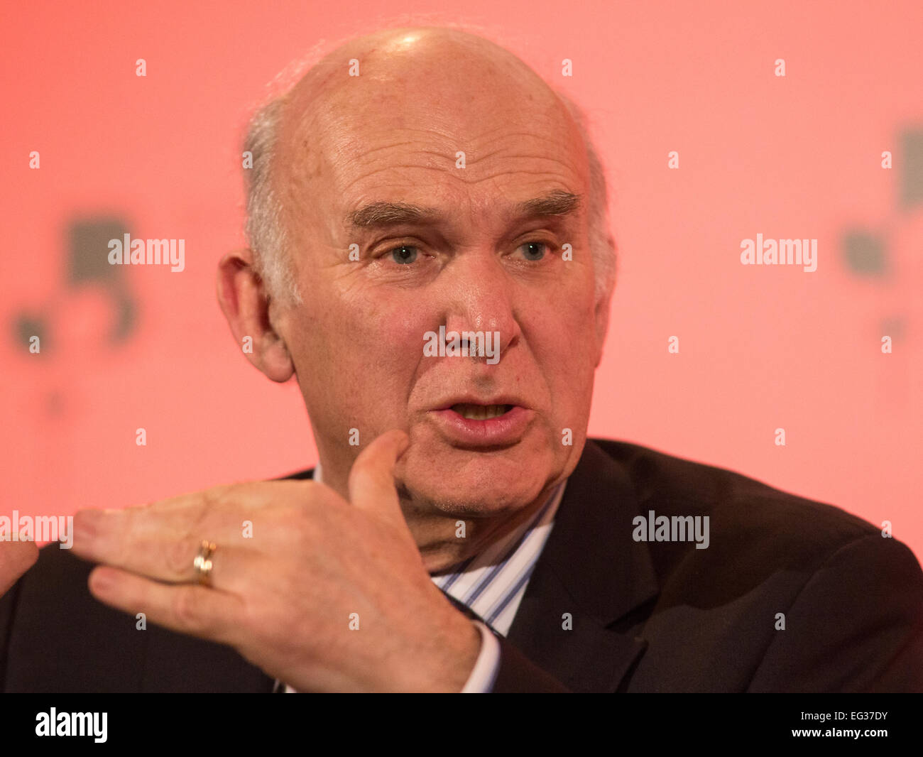 Vince Cable at the British Chambers of Commerce conference in London ...