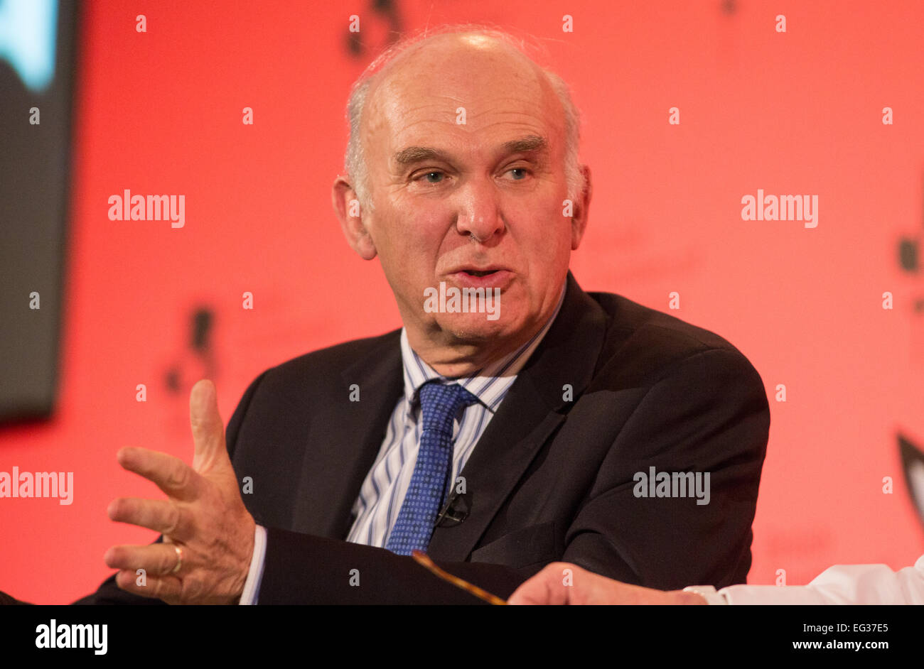 Vince Cable at the British Chambers of Commerce conference in London ...