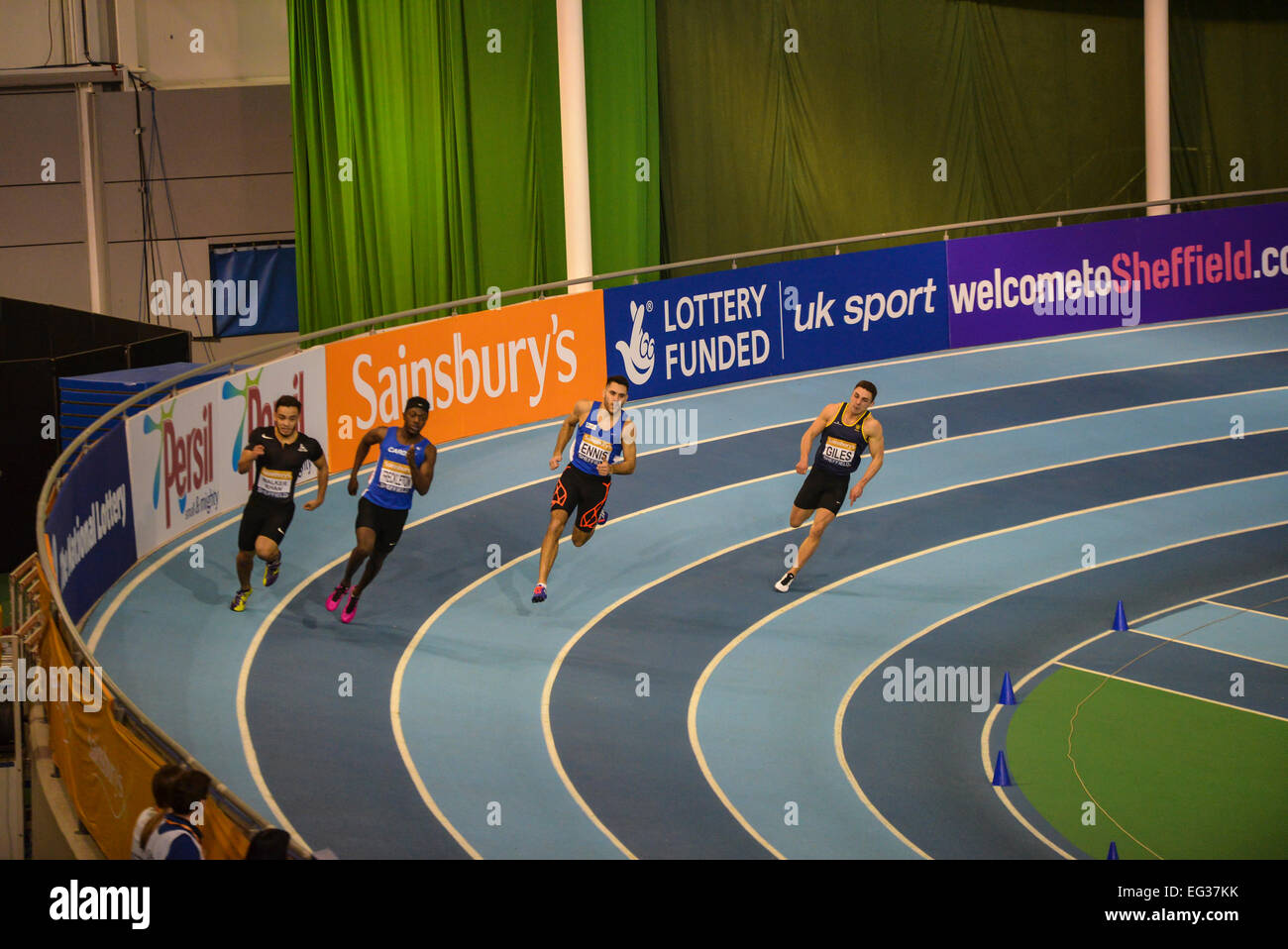 Sheffield, UK. 15th Feb, 2015. British Indoor Athletics Championship ...