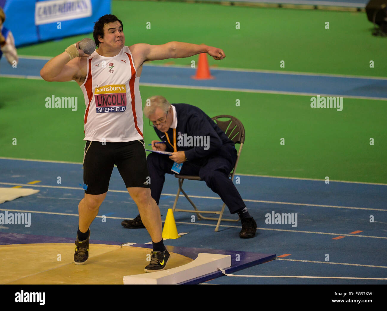 Sheffield, UK. 15th Feb, 2015. British Indoor Athletics Championship ...