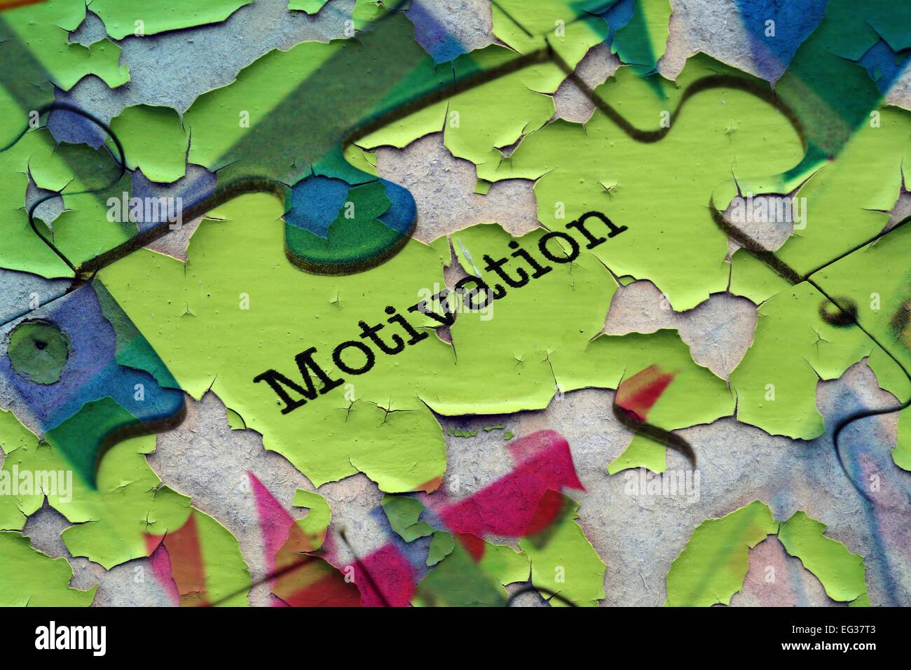 Motivation puzzle concept Stock Photo - Alamy