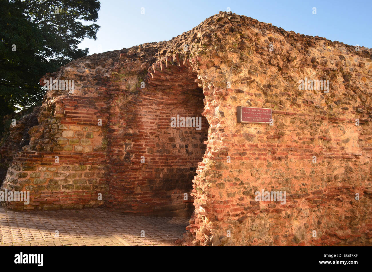 Colchester Roman Wall Stock Photo - Alamy