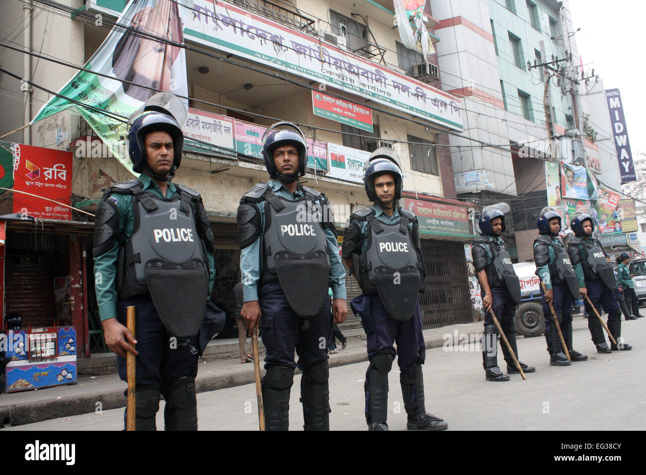 Dhaka, Bangladesh. 15th Feb, 2015. Bangladesh Nationalist party (BNP ...