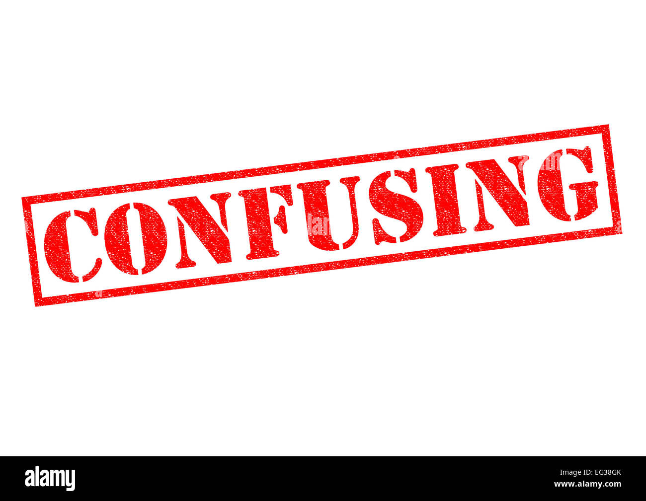Confusing sign illustration hi-res stock photography and images - Alamy