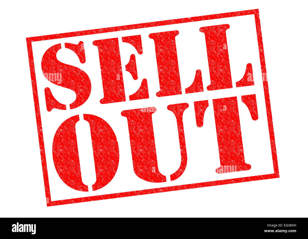 SELL OUT red Rubber Stamp over a white background Stock Photo - Alamy