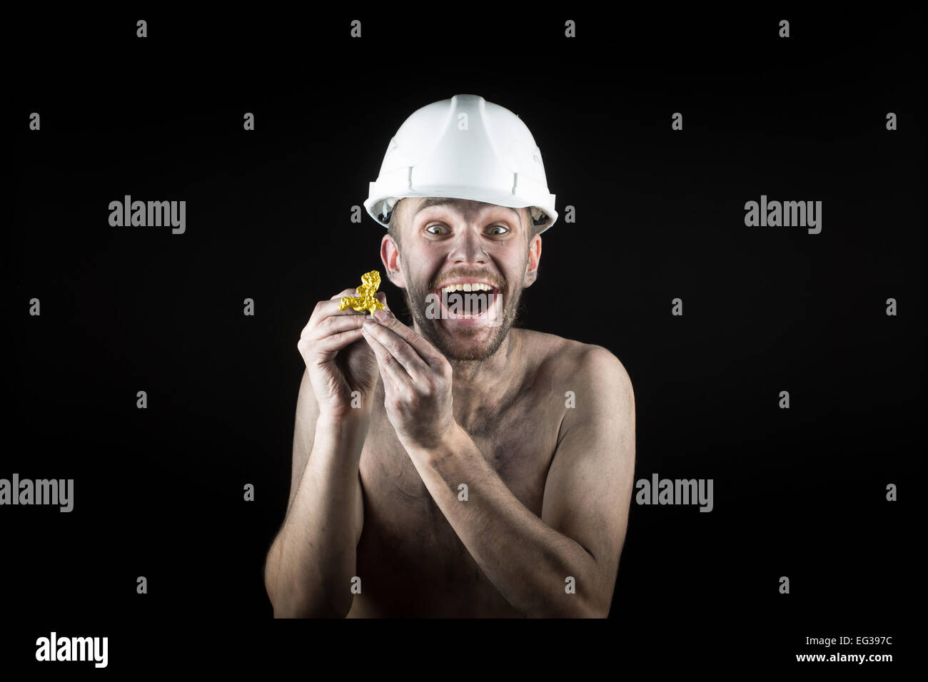 Smiling coal miner hi-res stock photography and images - Alamy
