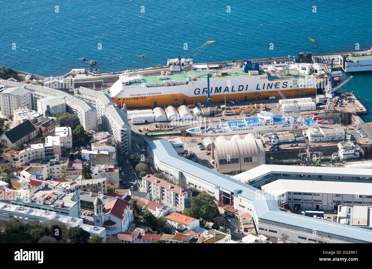 Gibraltar shipyard hi-res stock photography and images - Alamy