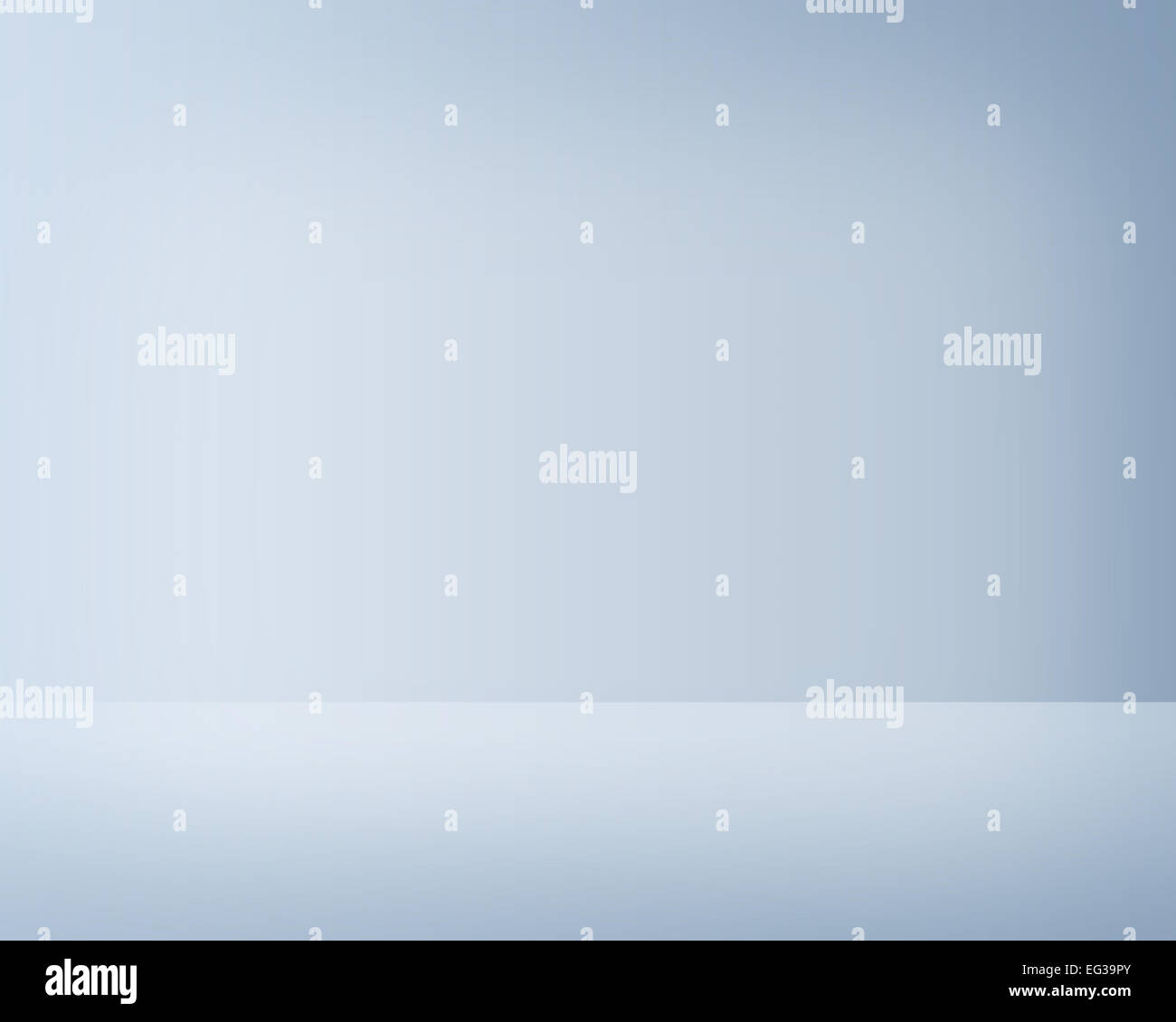 Empty light blue studio interior Stock Photo - Alamy