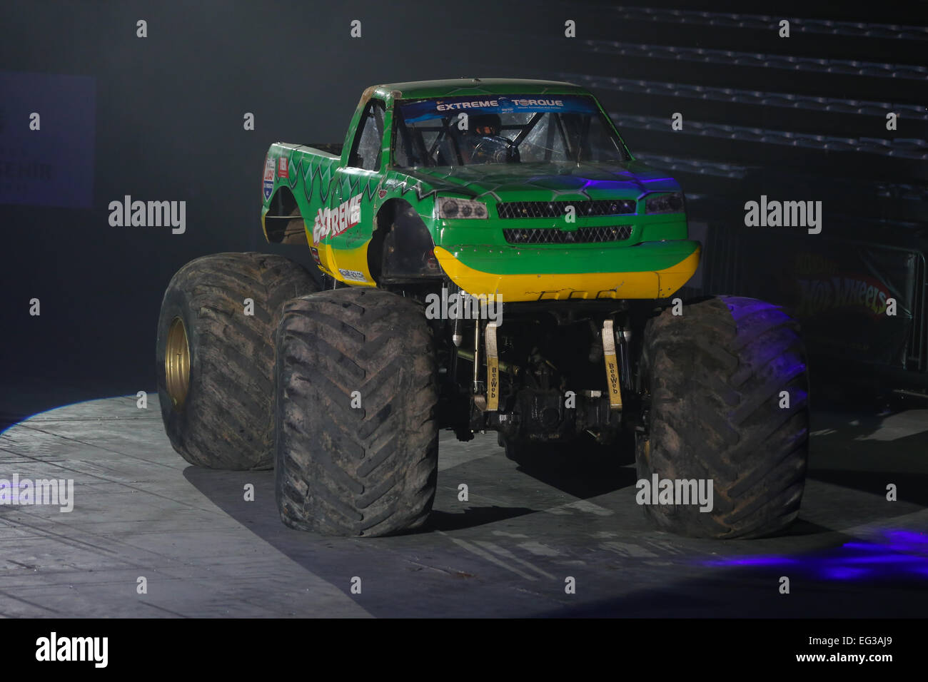 ISTANBUL TURKEY FEBRUARY 01 2015 Monster Truck Extreme Revisited Sinan ...