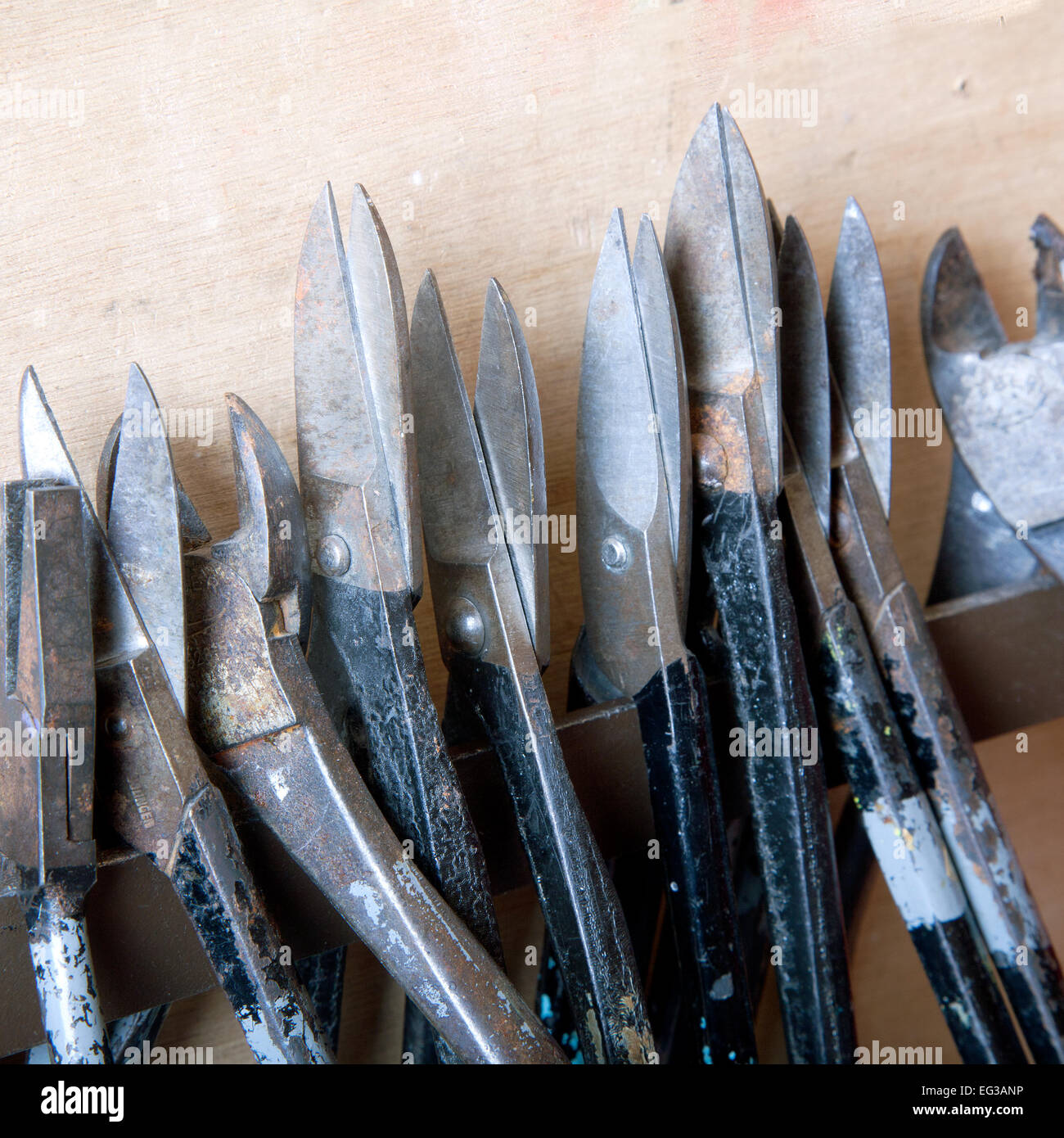 Old cutting pliers hi-res stock photography and images - Alamy
