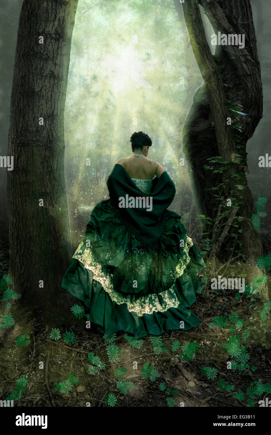 Lady wood hi-res stock photography and images - Alamy