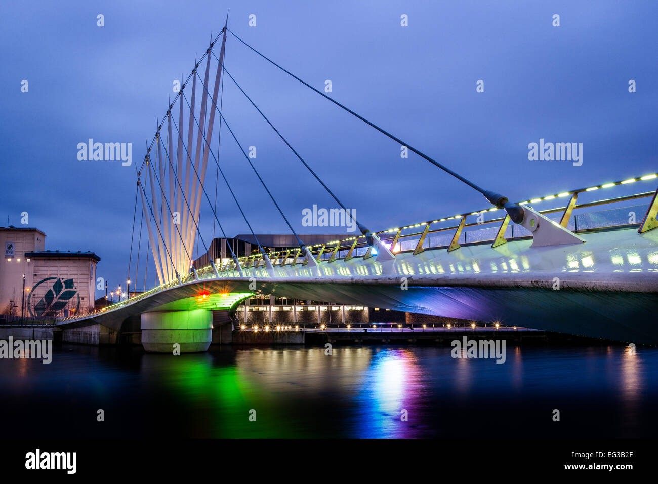 Media City Footbridge High Resolution Stock Photography and Images - Alamy