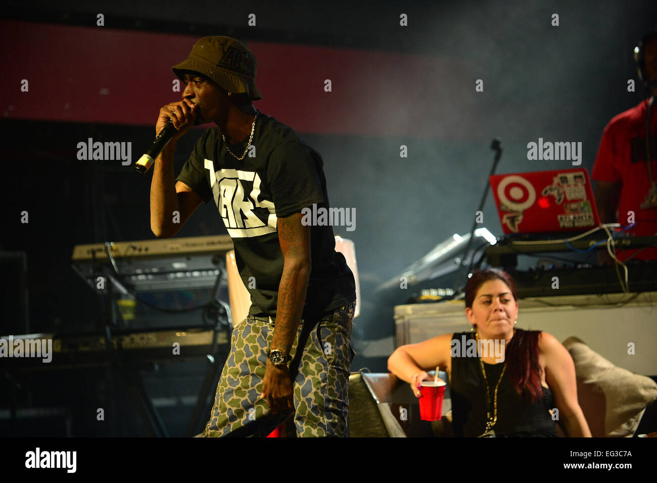 T-Pain performs during the 'Drankin Patna Tour' with support from Bando ...