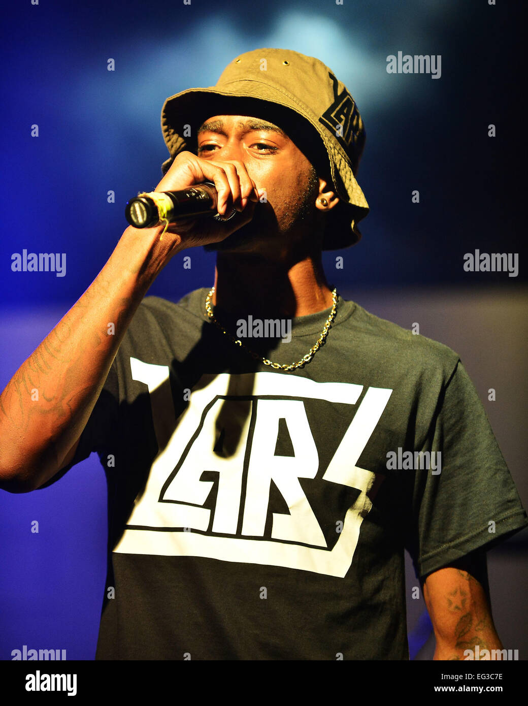 T-Pain performs during the 'Drankin Patna Tour' with support from Bando ...