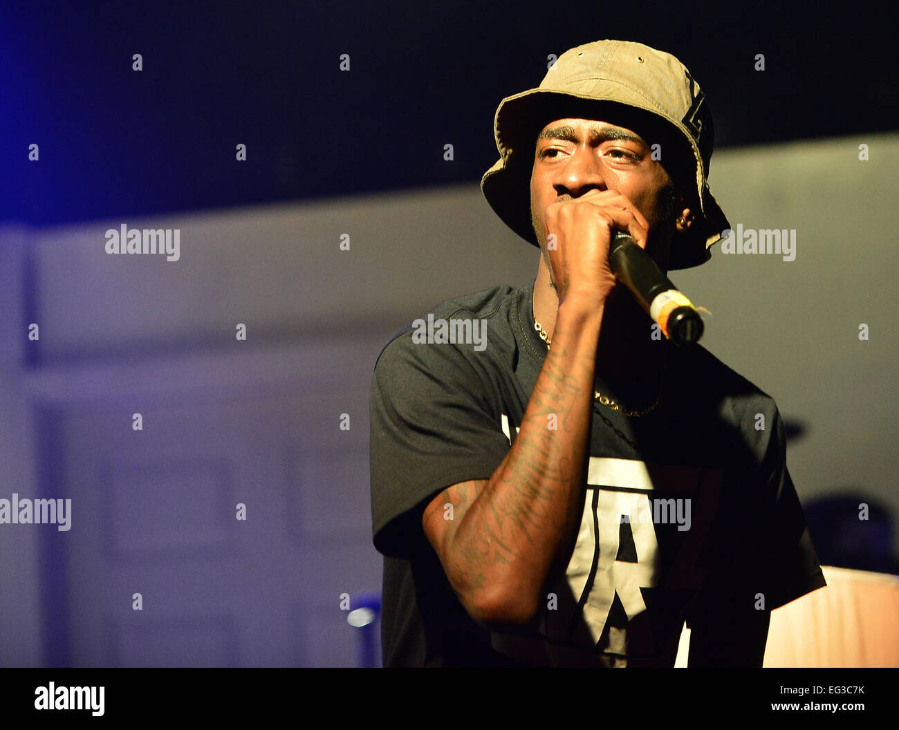 T-Pain performs during the 'Drankin Patna Tour' with support from Bando ...