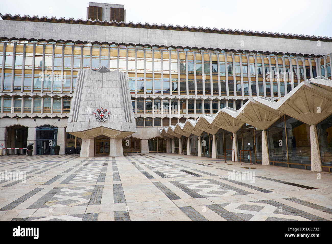 City Of London Guildhall Courtyard Gresham Street City Of London UK ...