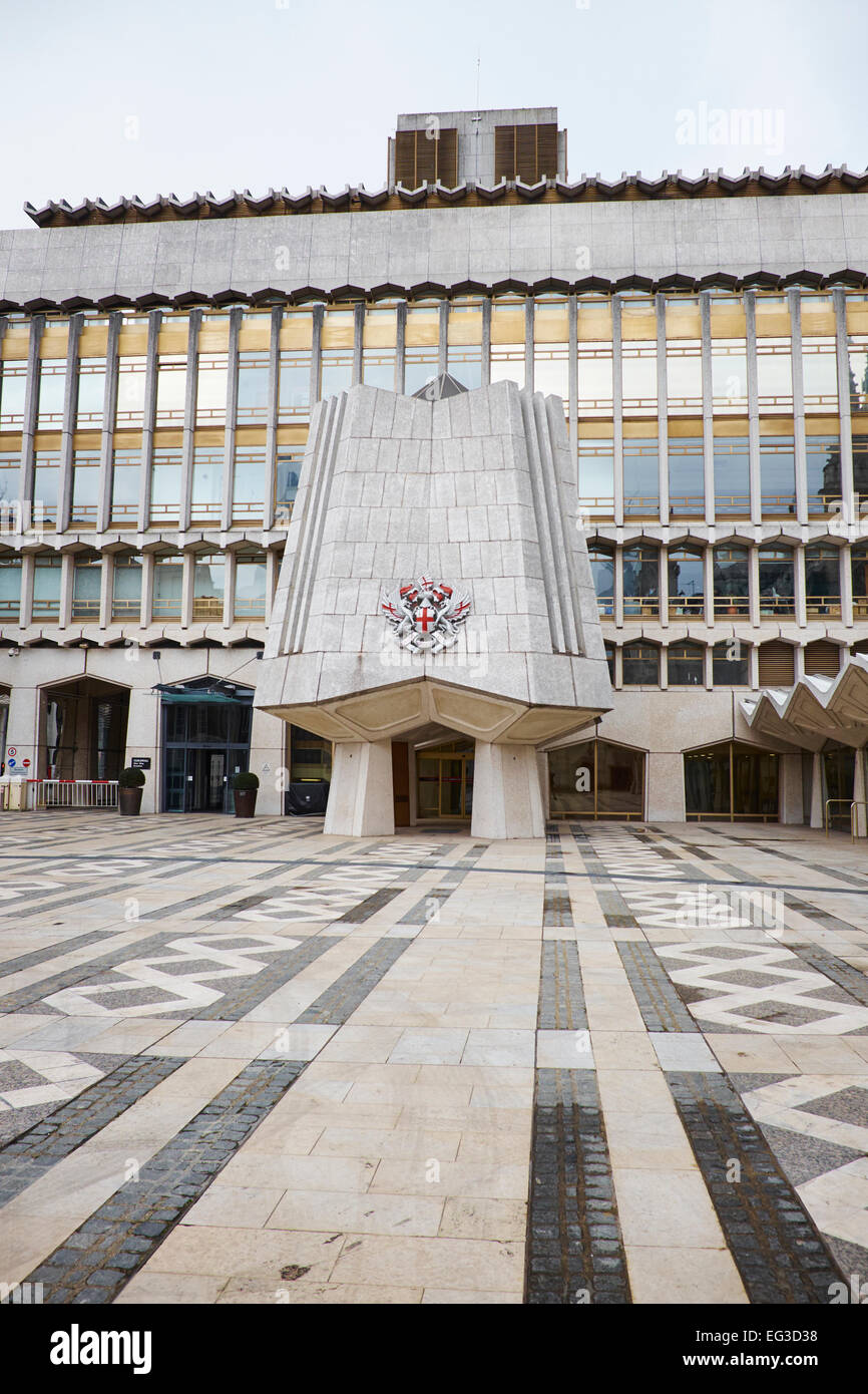 City Of London Guildhall Courtyard Gresham Street City Of London UK ...