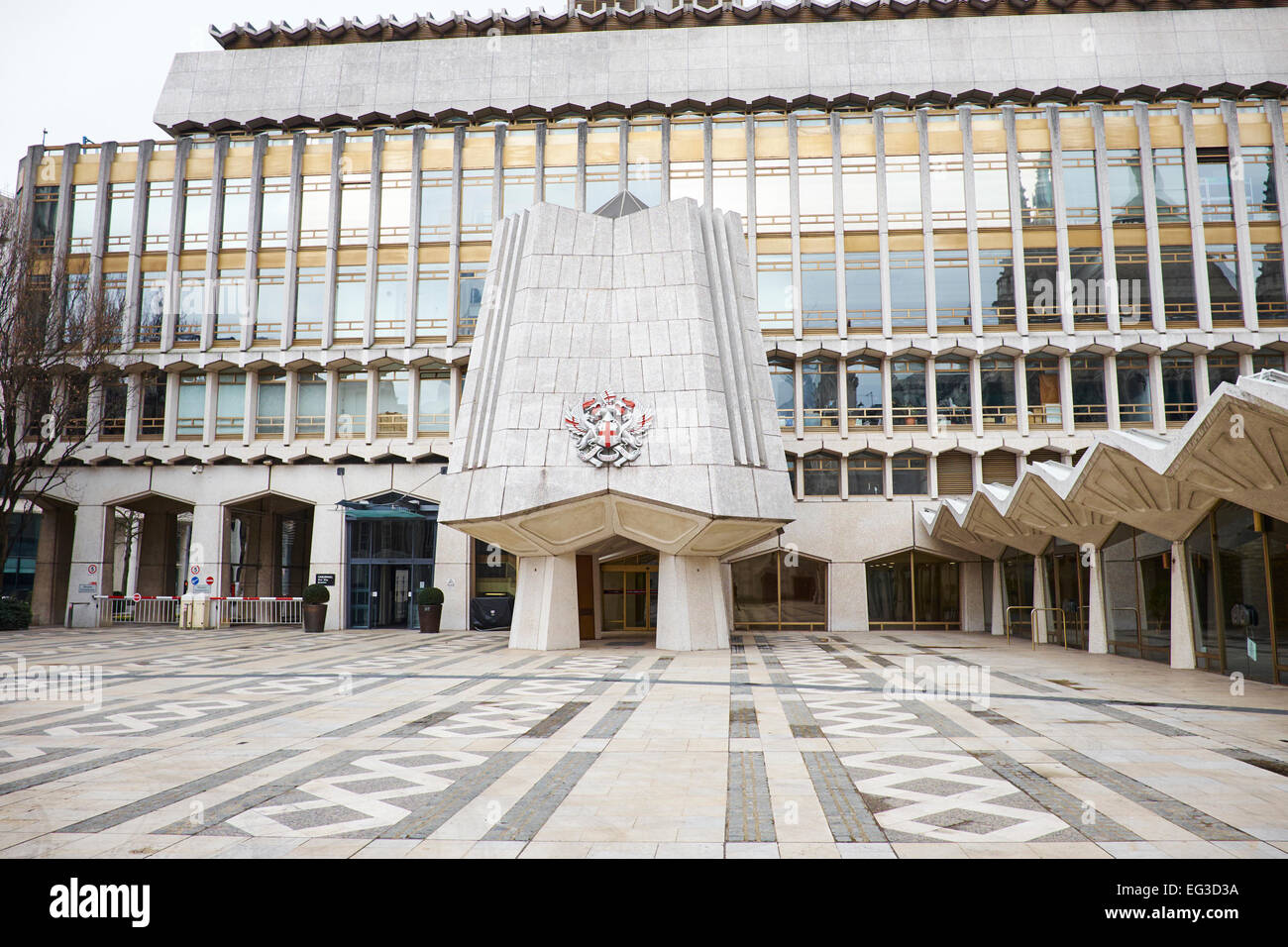City Of London Guildhall Courtyard Gresham Street City Of London UK ...