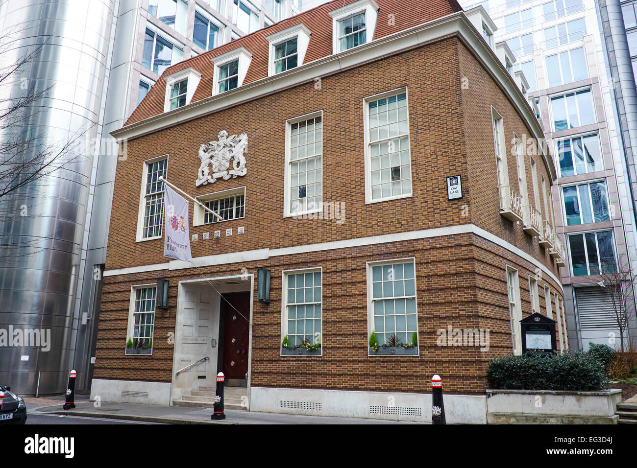 Pewter's Hall Oat Lane City Of London UK Stock Photo - Alamy