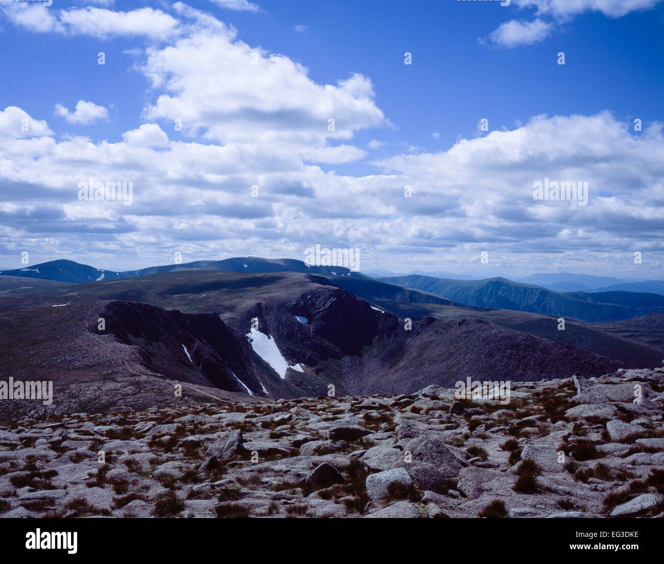 Coire an t-Sneachda Stob Coire an t-Sneachda and Cairn Lochan from the ...