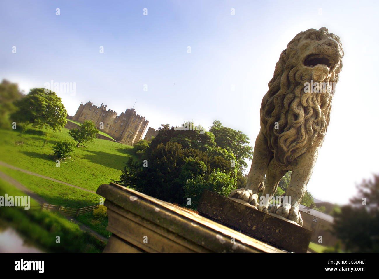 Lion Bridge, Alnwick High Resolution Stock Photography and Images - Alamy