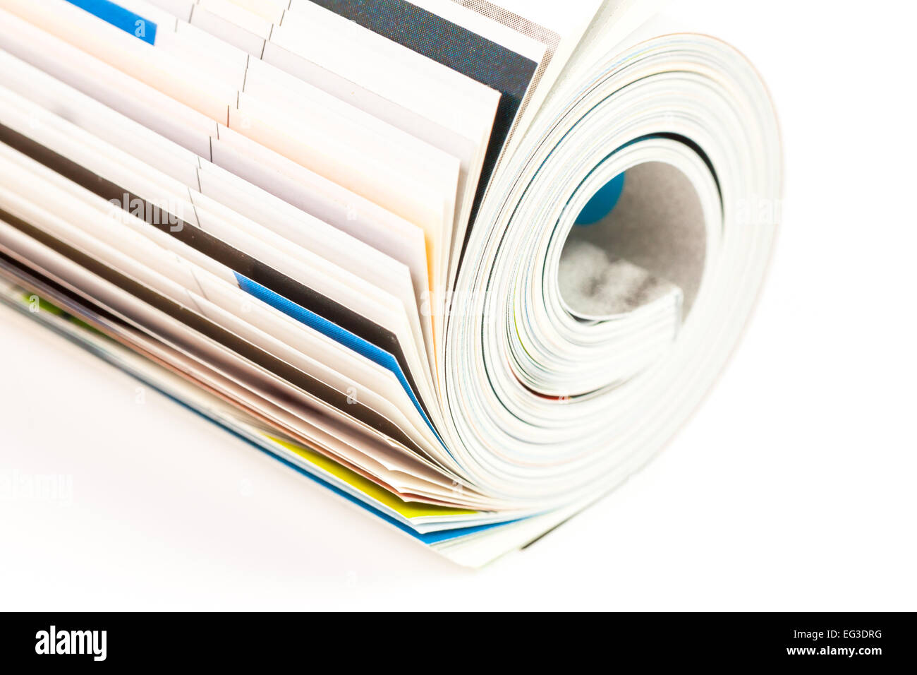 Rolled up magazine hi-res stock photography and images - Alamy