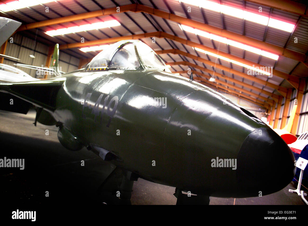 Hawker hunter cockpit hi-res stock photography and images - Alamy