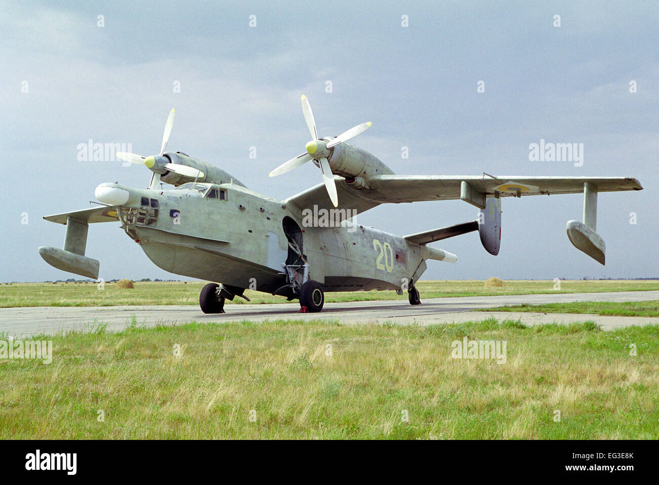 Aircraft Beriev Be-12 Ukrainian Navy Stock Photo - Alamy