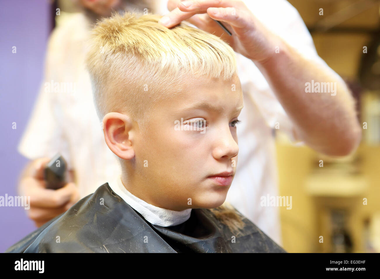 Handsome boy modeling hi-res stock photography and images - Alamy