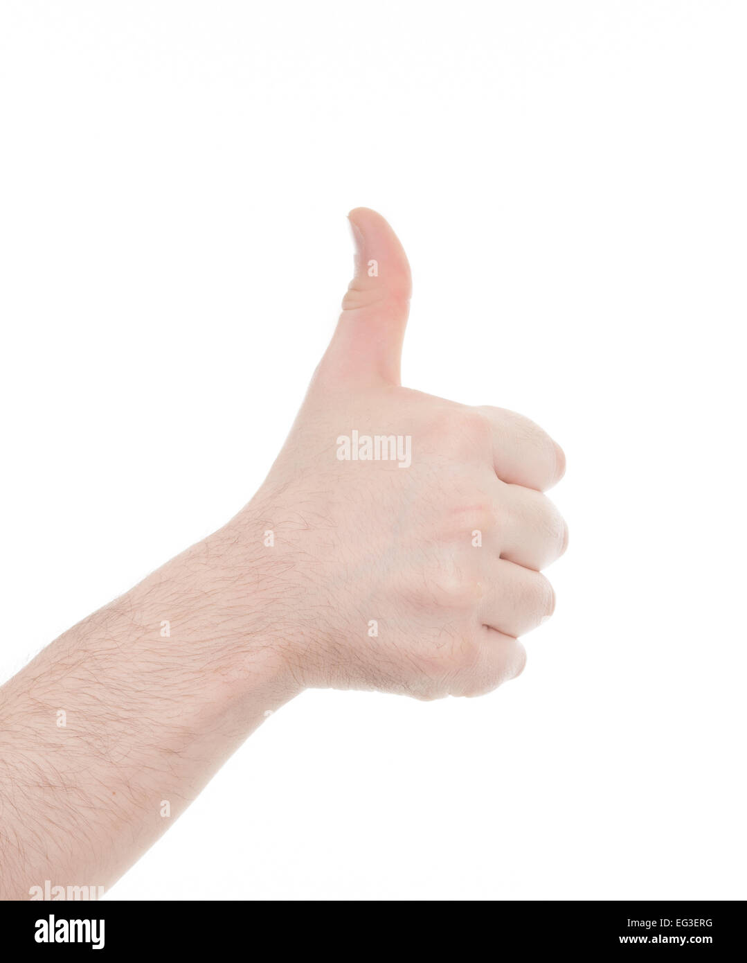 Hand isolated on white Stock Photo - Alamy