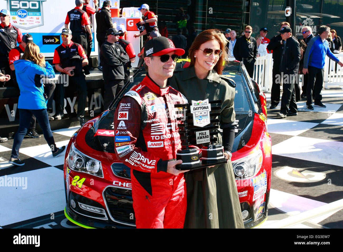 Jeff gordon and wife hi-res stock photography and images - Alamy