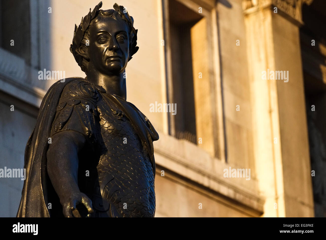 Statue of James II Stock Photo - Alamy