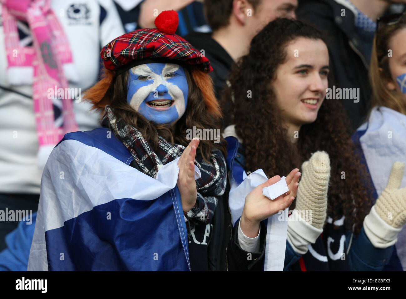 Scottish fan hi-res stock photography and images - Alamy
